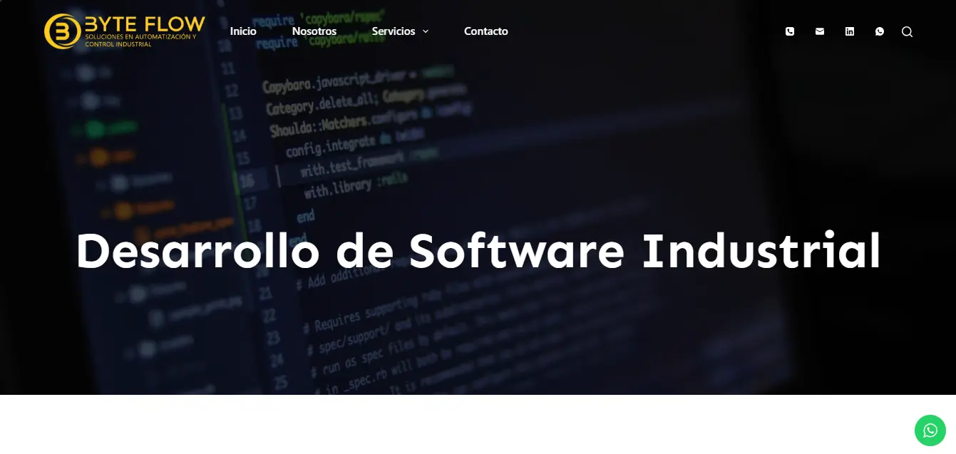 Desarrollo de Software Industrial - BYTE FLOW